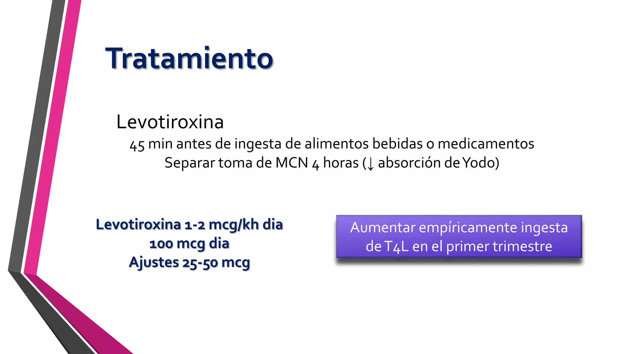 Hipotiroidismo en el embarazo 2017 | PPTX