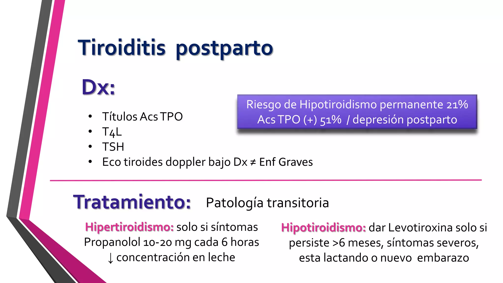 Hipotiroidismo en el embarazo 2017 | PPTX