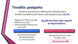 Hipotiroidismo en el embarazo 2017 | PPTX