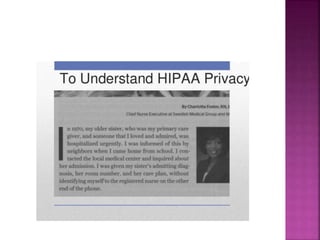 Hippa new requirement to clinical study processes | PPTX