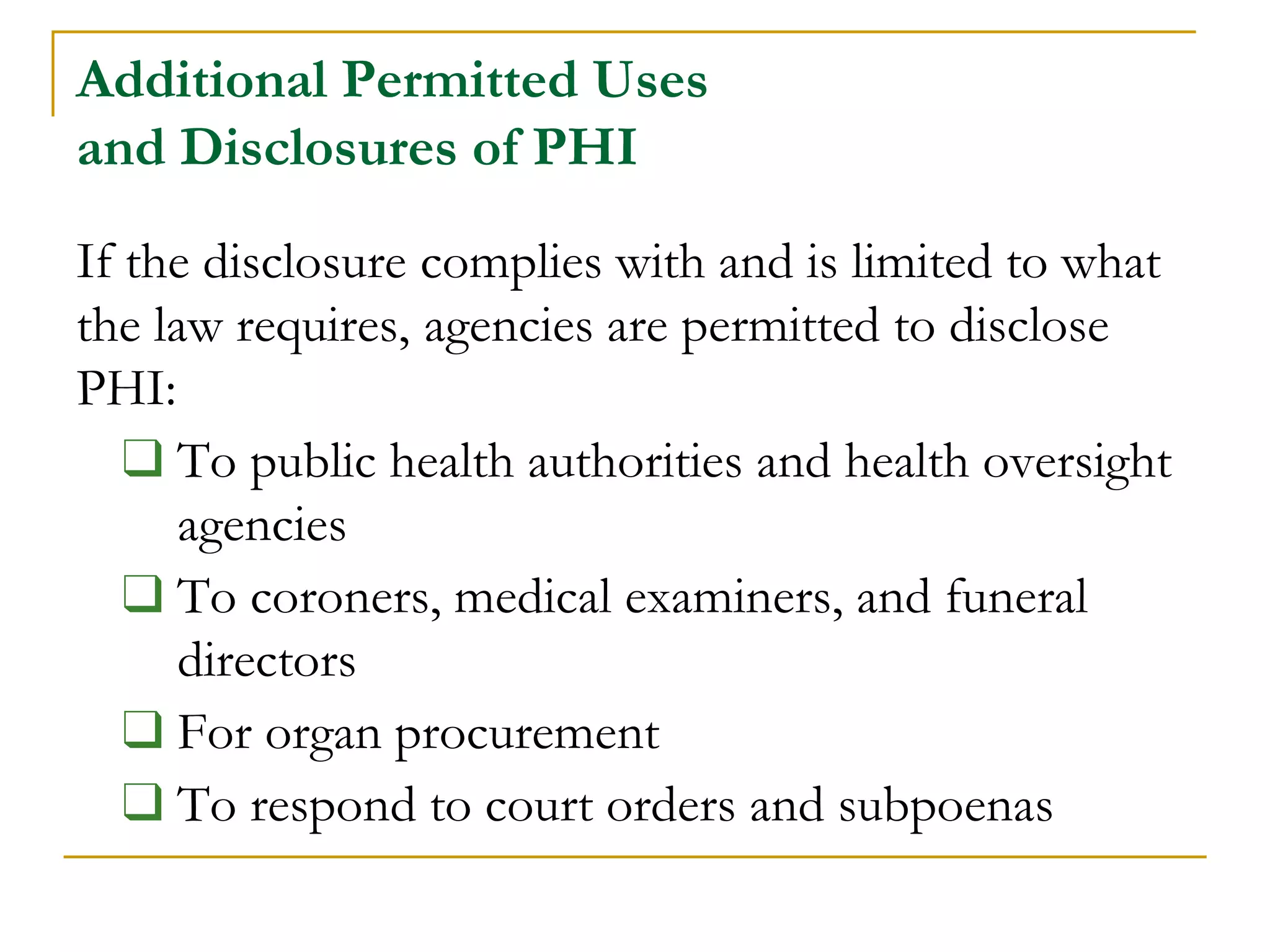 HIPAA & PHI Training | PPTX