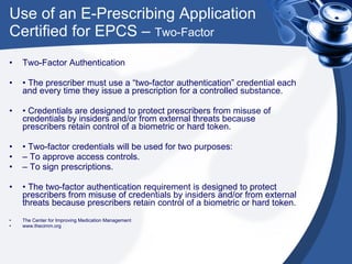 HIPAA HITECH E-Prescribing / E-Prescription | PPT