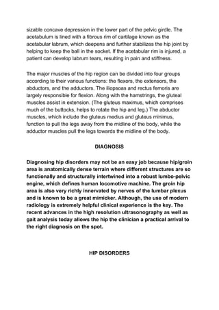 Hip pain treatment | PDF