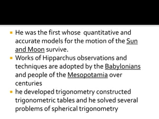 Hipparchus | PPTX