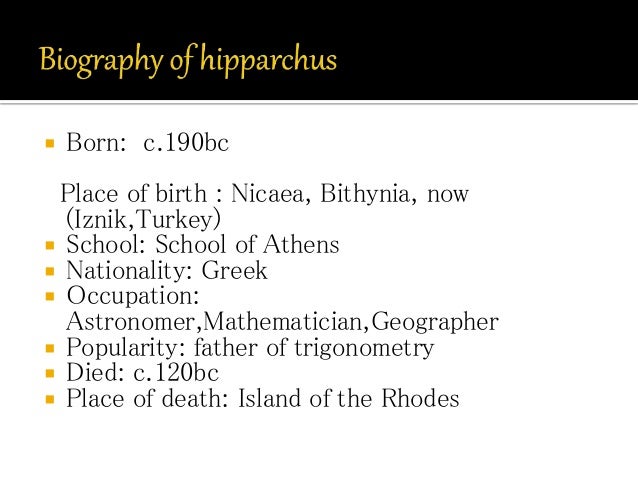 Hipparchus
