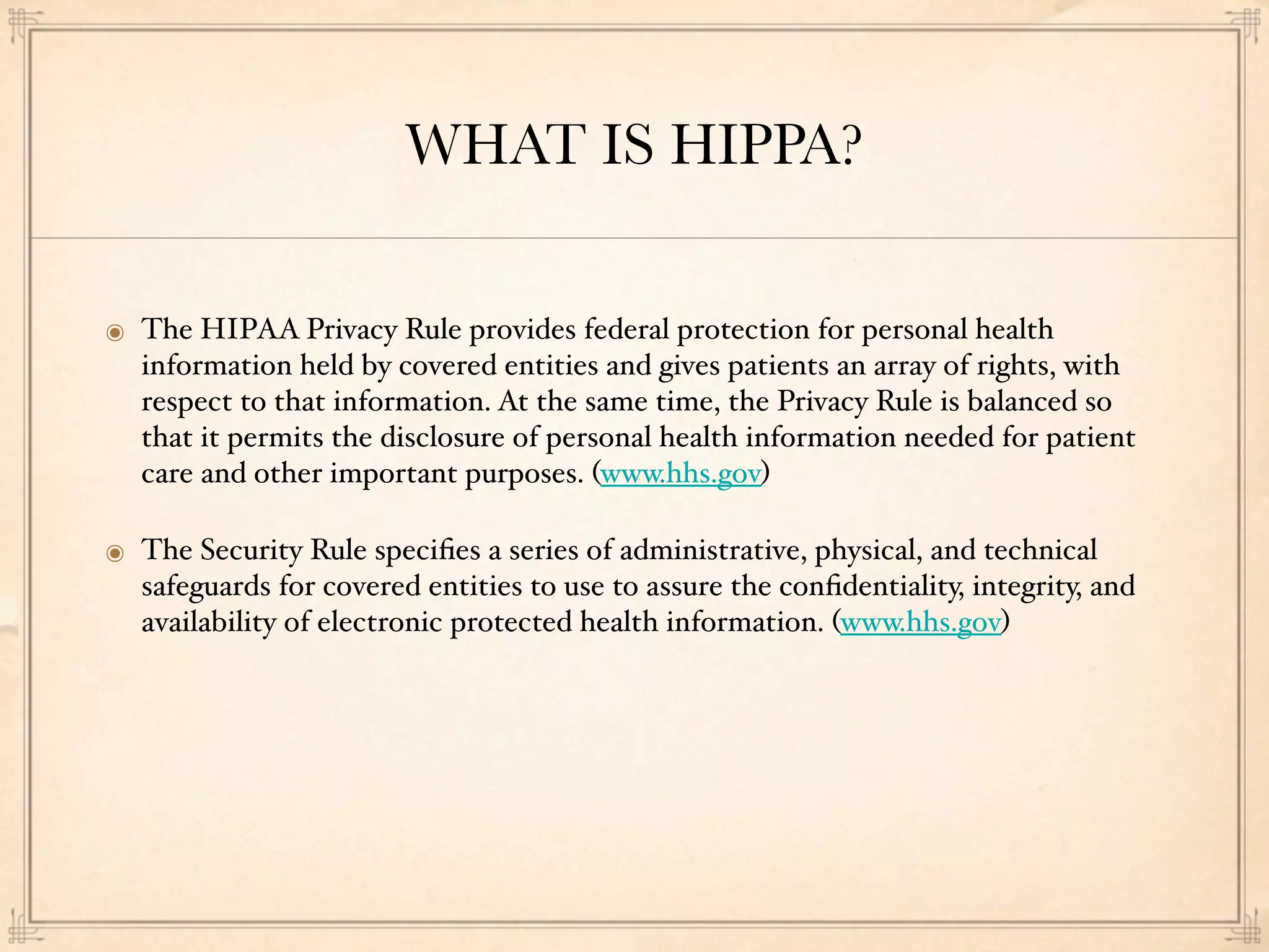 HIPPA Compliance | KEY