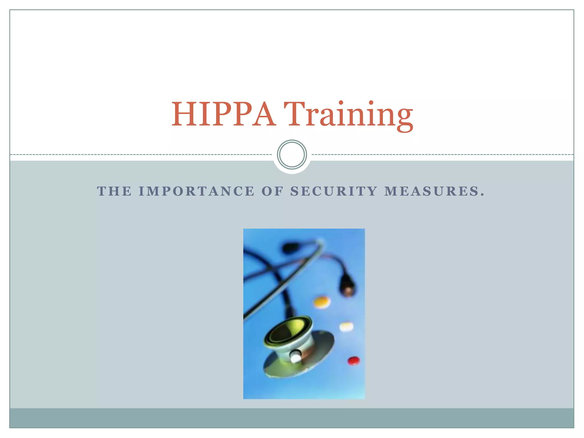 Hippa training | PPT