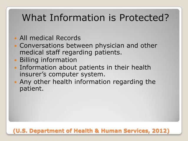 Hippa training on confidentiality | PPTX