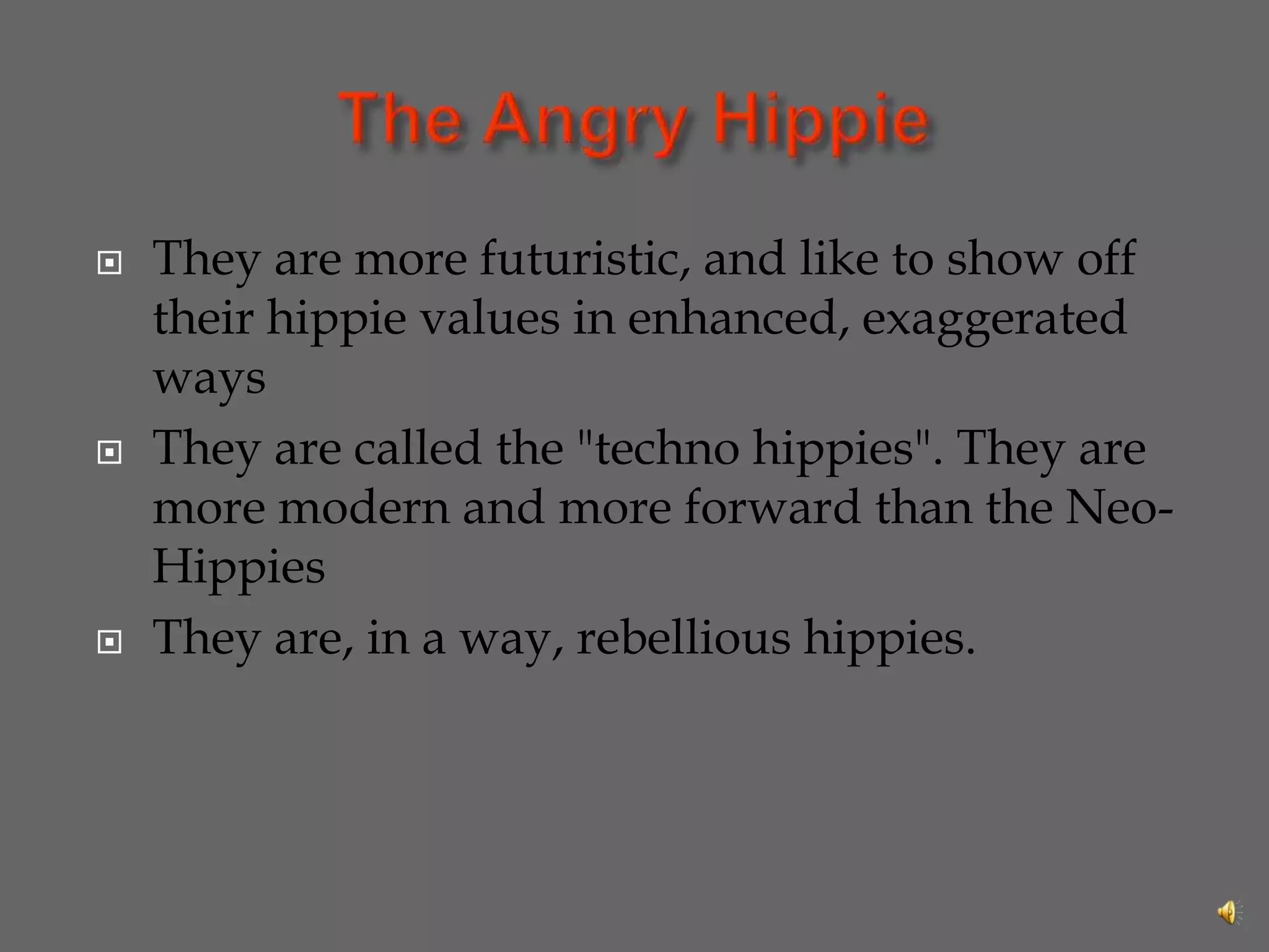 Hippie presentation revised newest! | PPTX