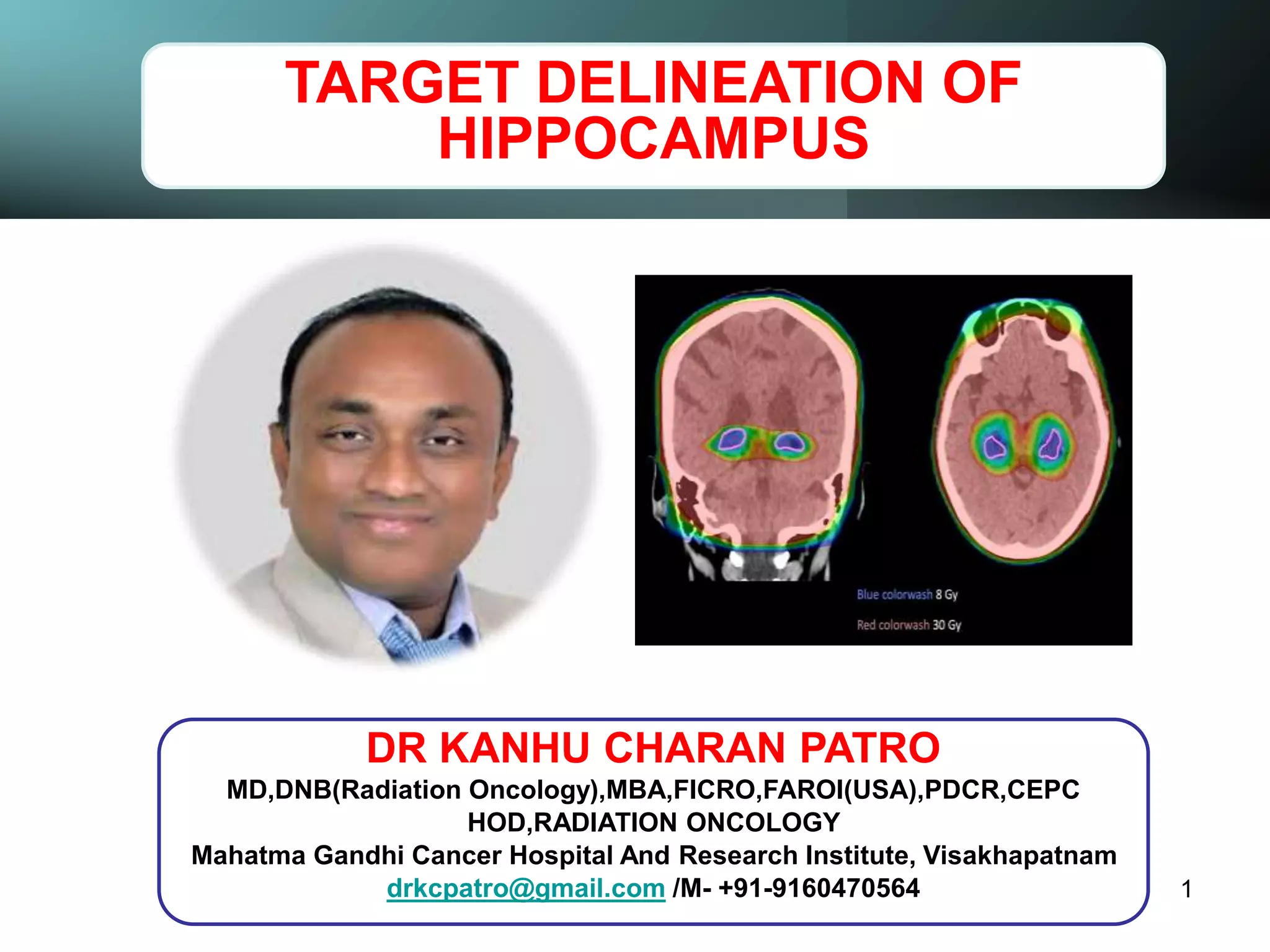 HIPPOCAMPUS TARGET DELINEATION | PPT