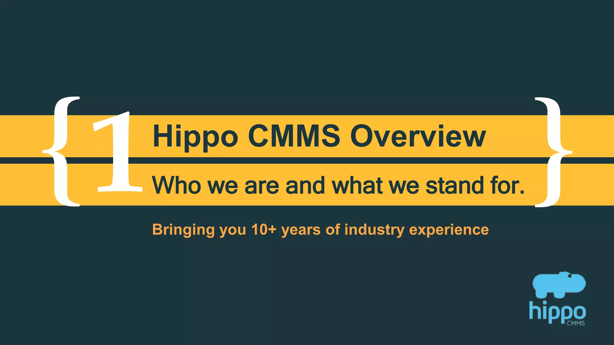 Hippo CMMS Overview | PDF