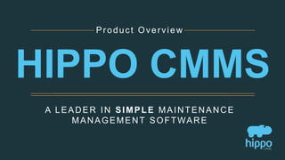 Hippo CMMS Overview | PDF