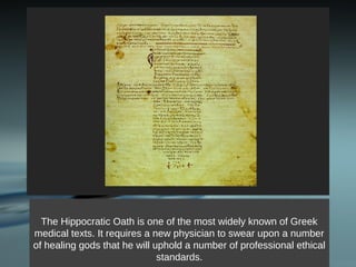 Hippocrates, The First Epidemilogy | PPT