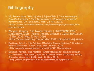 Hip pointer presentation em and holly[1] | PPT