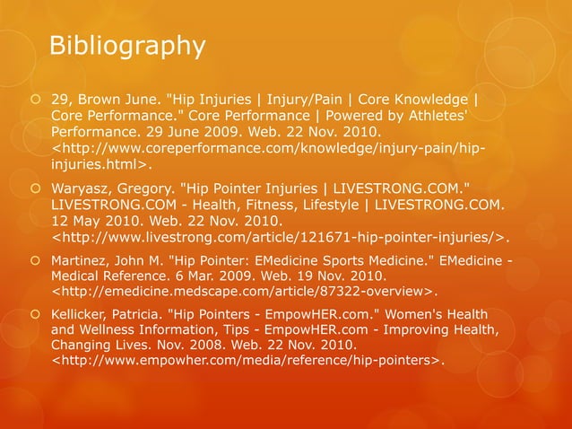 Hip pointer presentation em and holly[1] | PPT