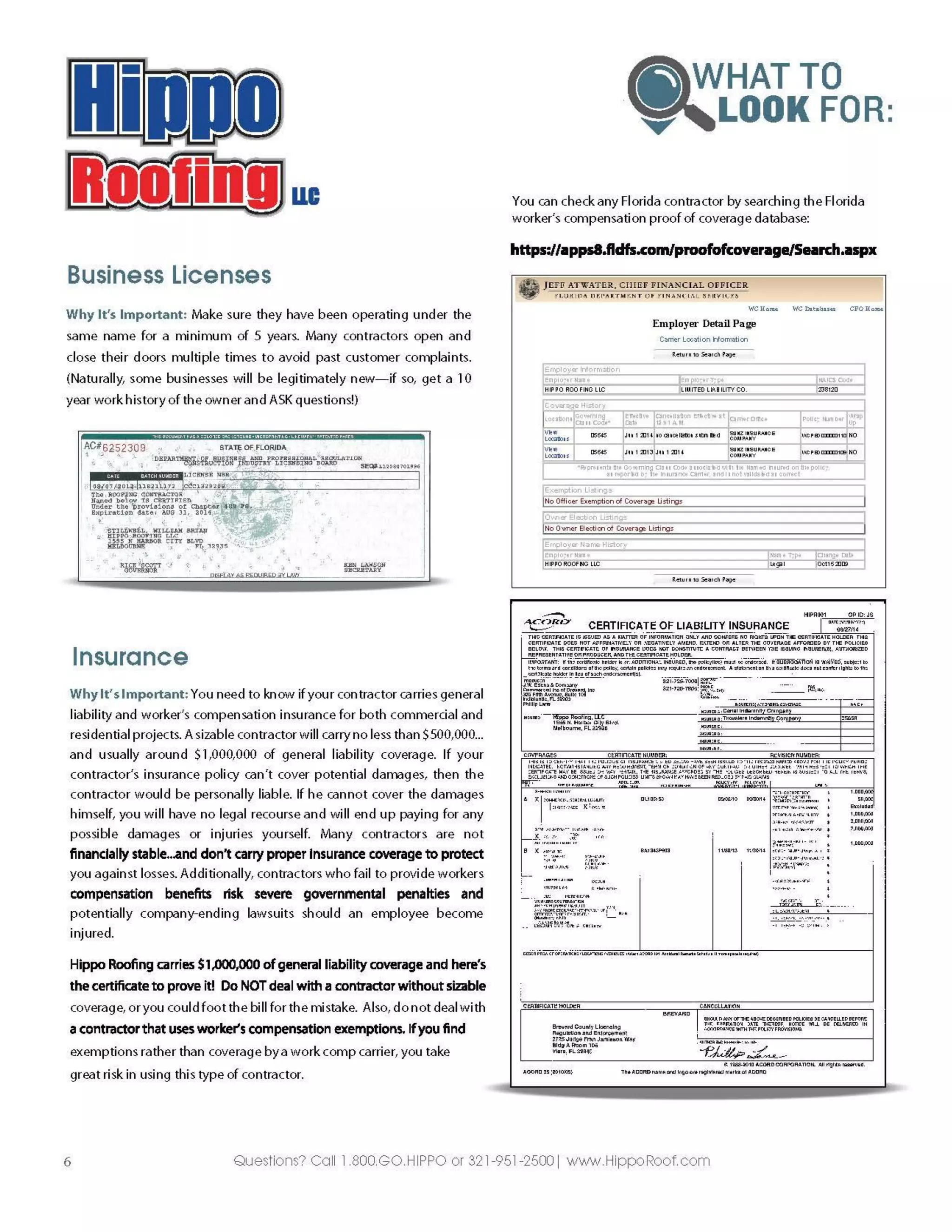 Hippo roofing llc standard guide | PDF