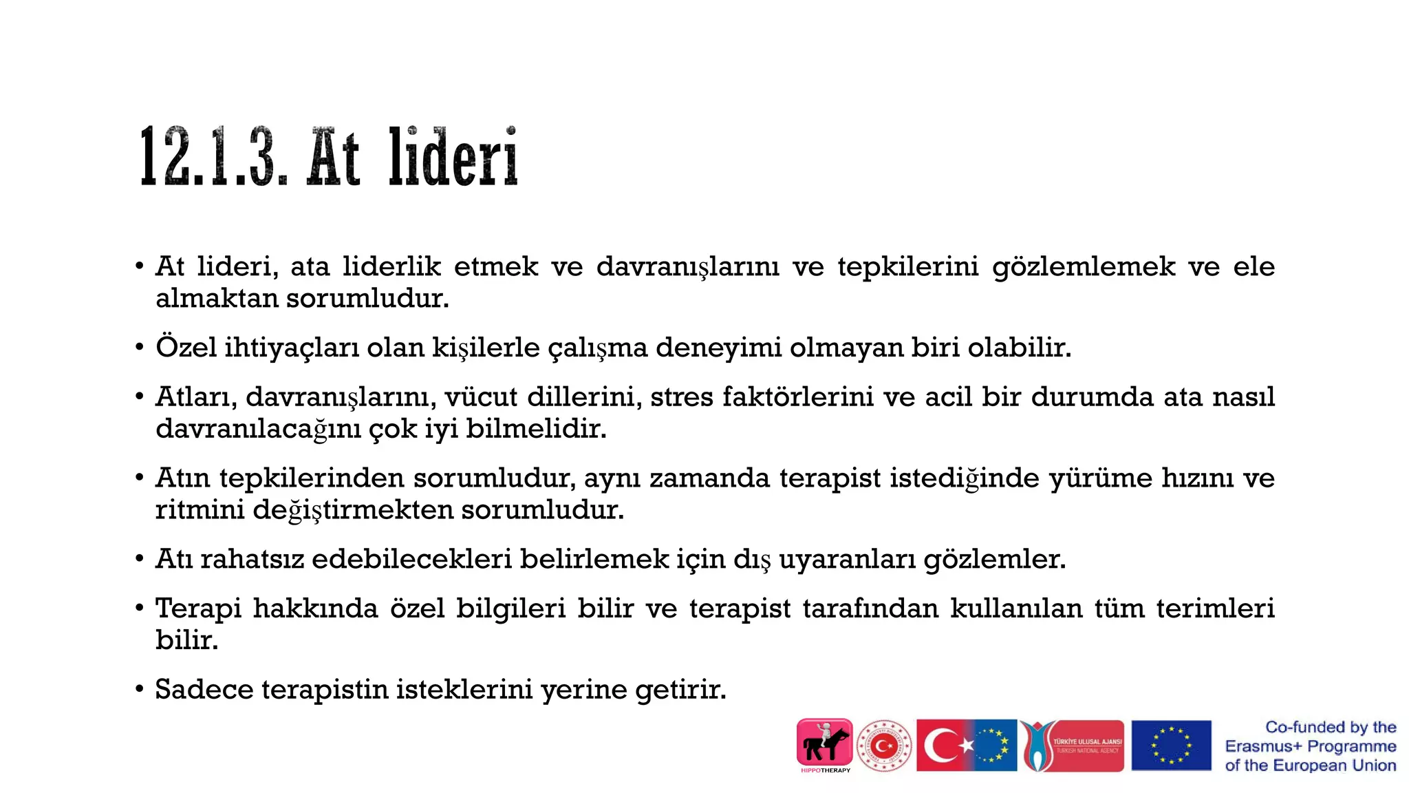 Hippotherapy module 12 TR | PPT
