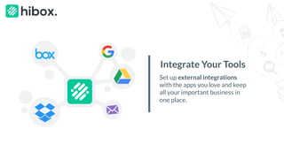 Hibox - Task Management, Business Chat and Videoconferencing | PDF