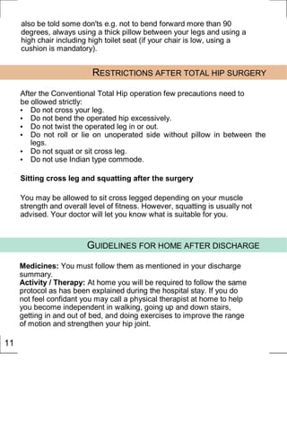 Hip Replacement Surgery Guide(English) - FAQ Answered by India's best ...