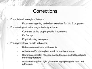 Hip shifts and rotations causes, assessments and corrections | PPT