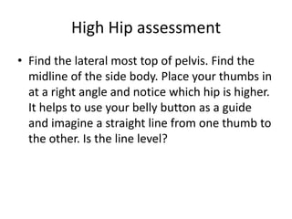 Hips, knees, and feet online presentation | PPTX