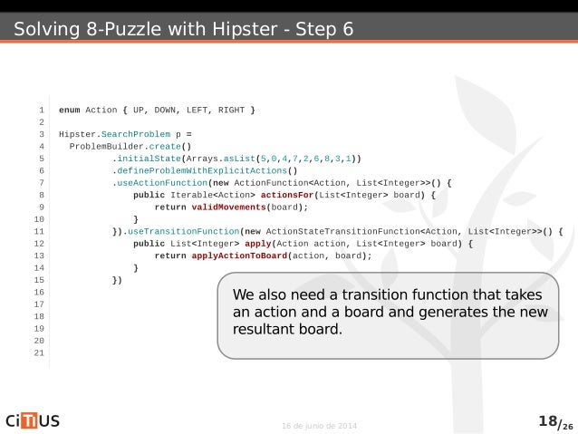 Hipster An Open Source Java Library For Heuristic Search