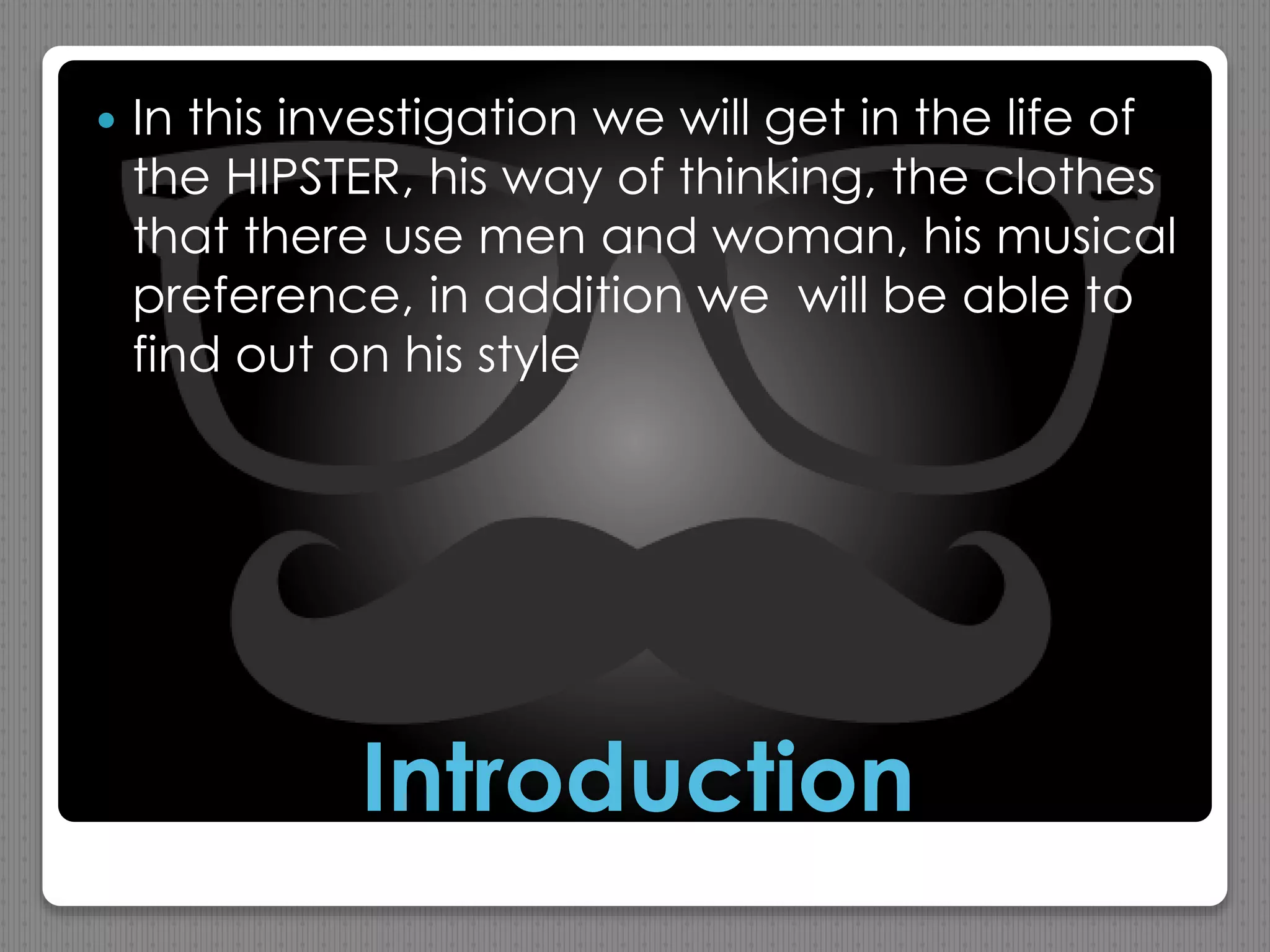 Hipster ppt | PPTX