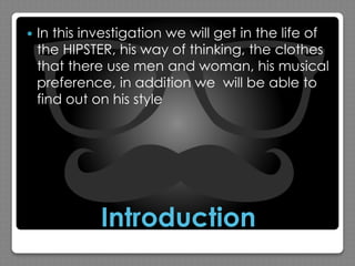 Hipster ppt | PPTX