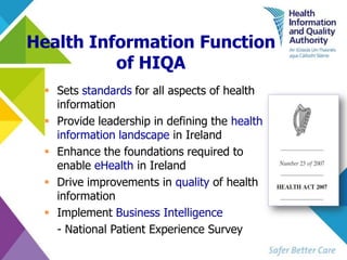 HIQA Barbara Foley | PPT