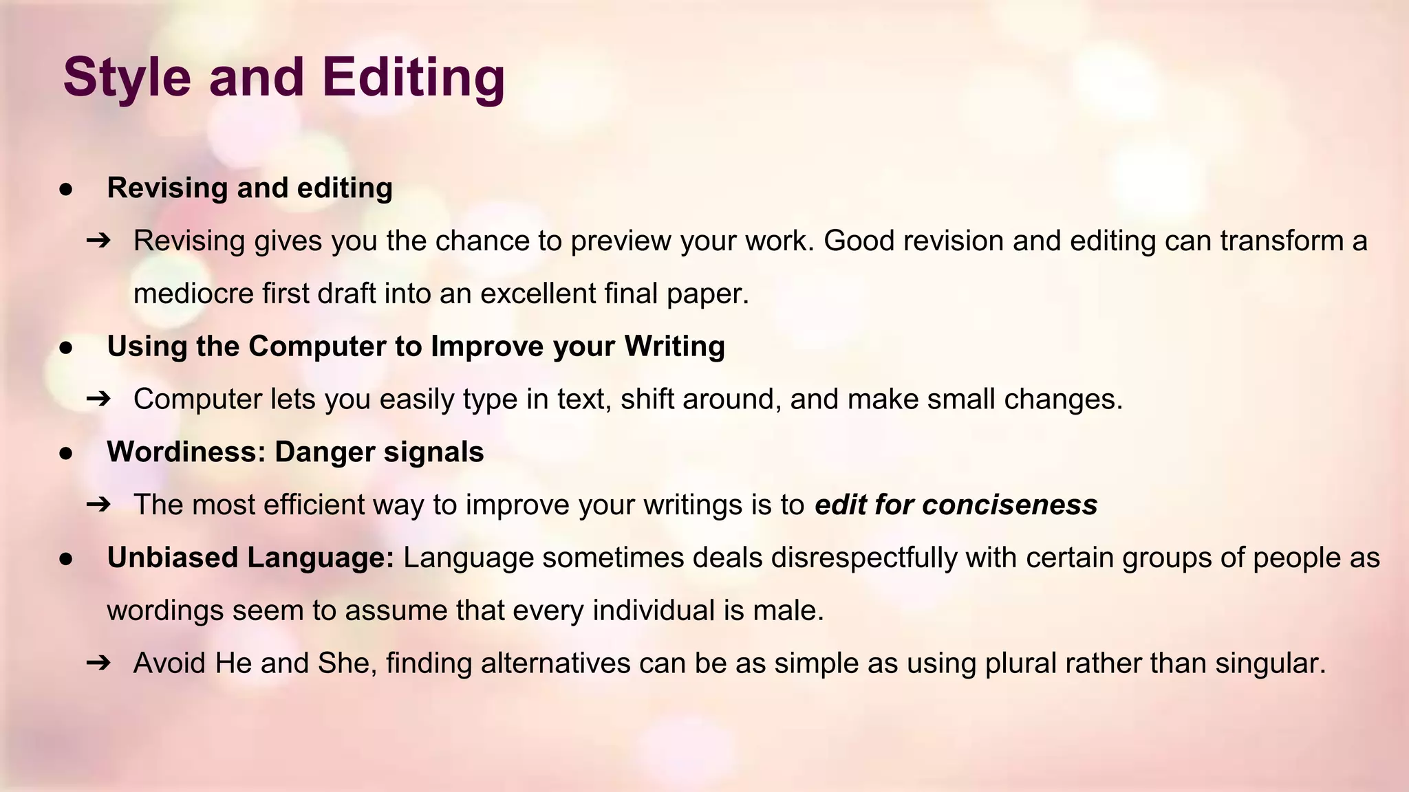 Academic writing | PPTX