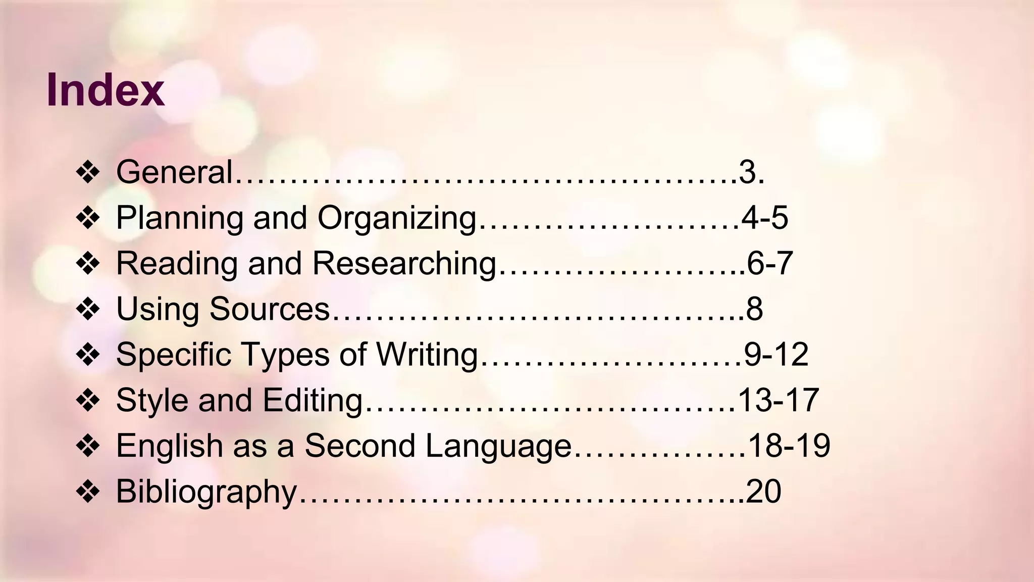 Academic writing | PPTX