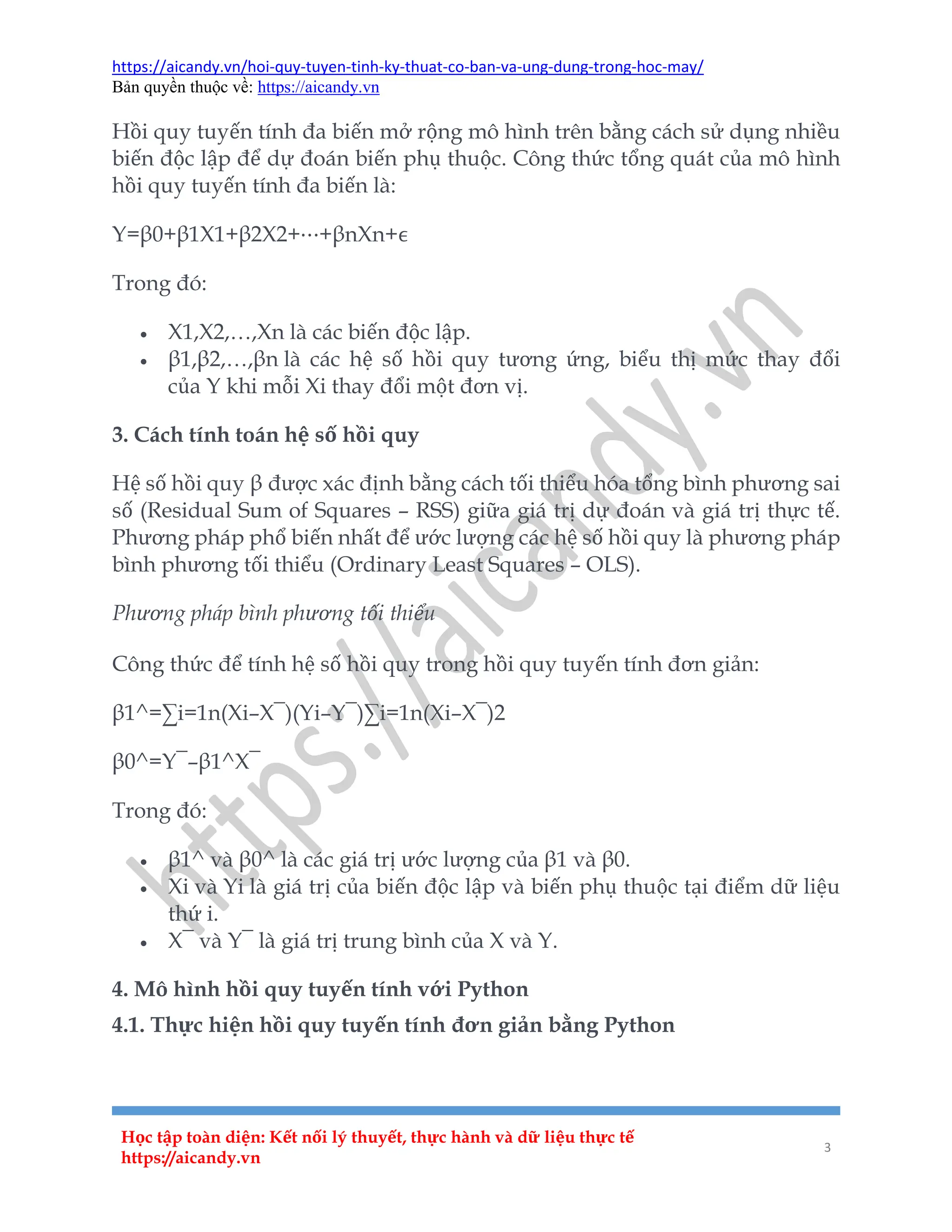 Hồi quy tuyến tính - Kỹ thuật cơ bản và ứng dụng trong học máy.pdf