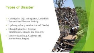 Role of food in disaster response | PPTX