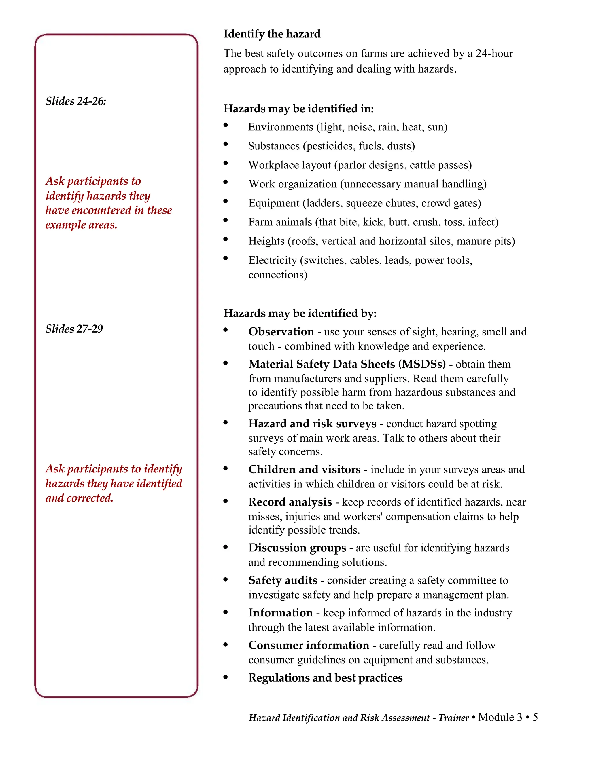 HIRA. - Hazard Identification Risk Assessment | PDF