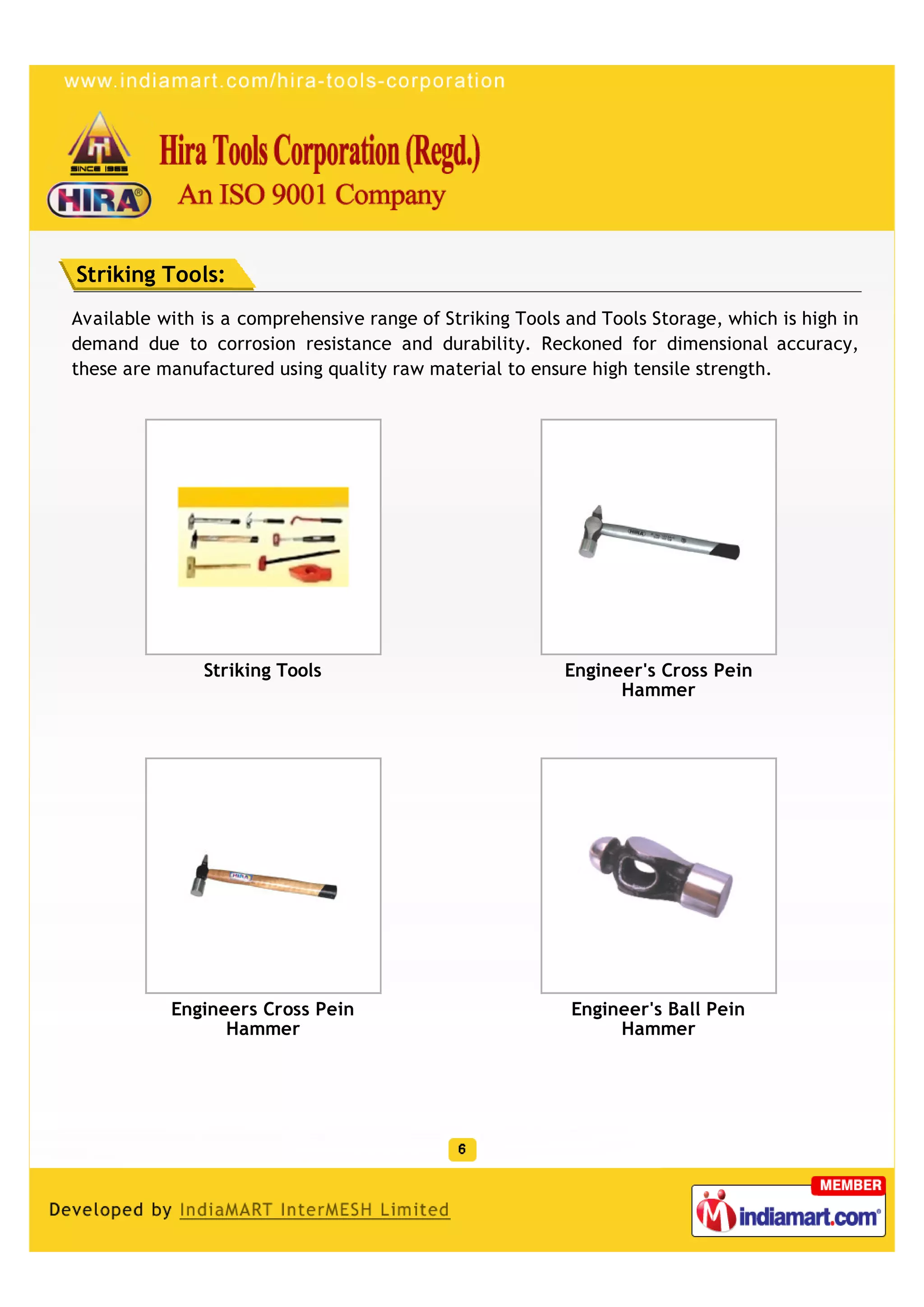 Hira Tools Corporation (Regd), Jalandhar, Wrenches | PDF