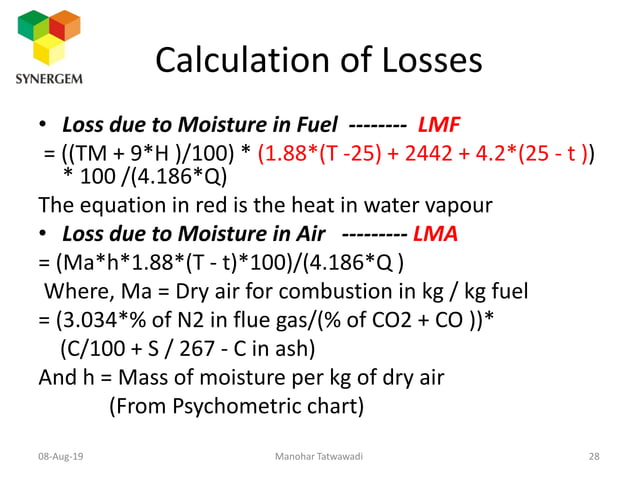 Boiler Efficiency Calculations | PDF