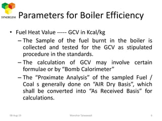 Boiler Efficiency Calculations | PPT