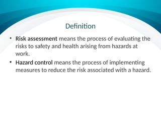 HIRARC: Hazard Identification, Risk Assessment And Risk, 45% OFF