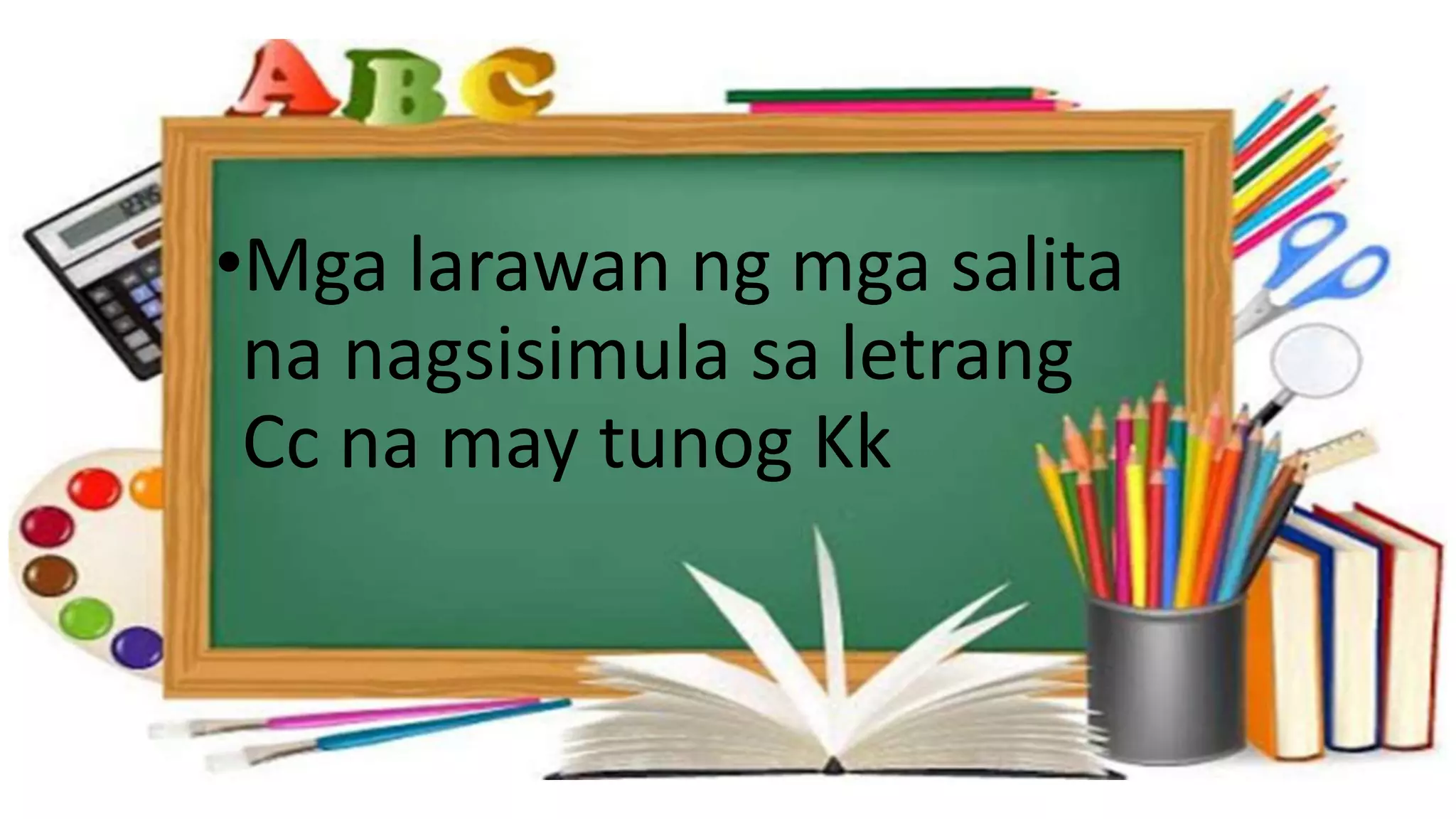 Hiram na Letrang Cc | PPTX