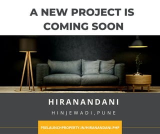 Hiranandani in Hinjewadi | PDF