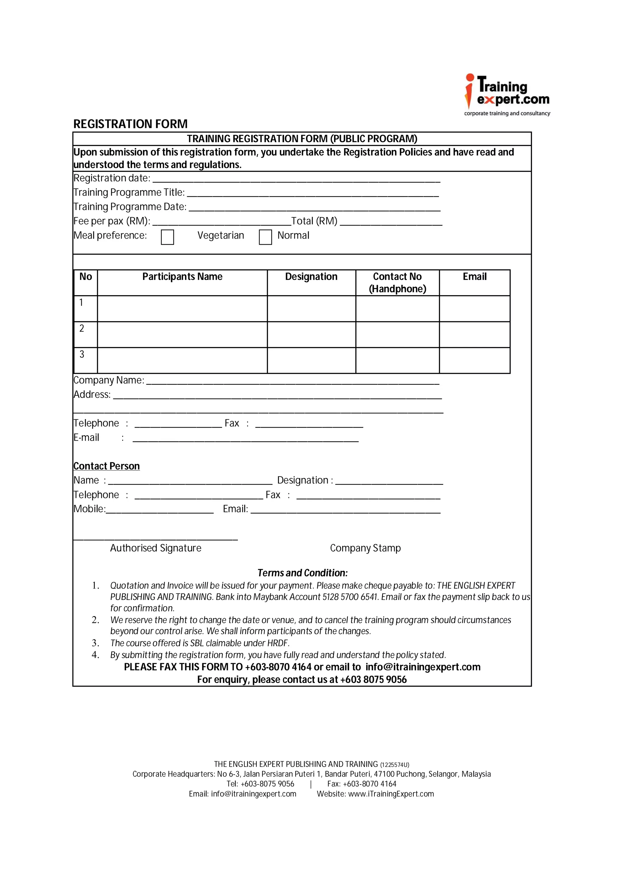 Hirarc public program_course_brochure by i_trainingexpert | PDF