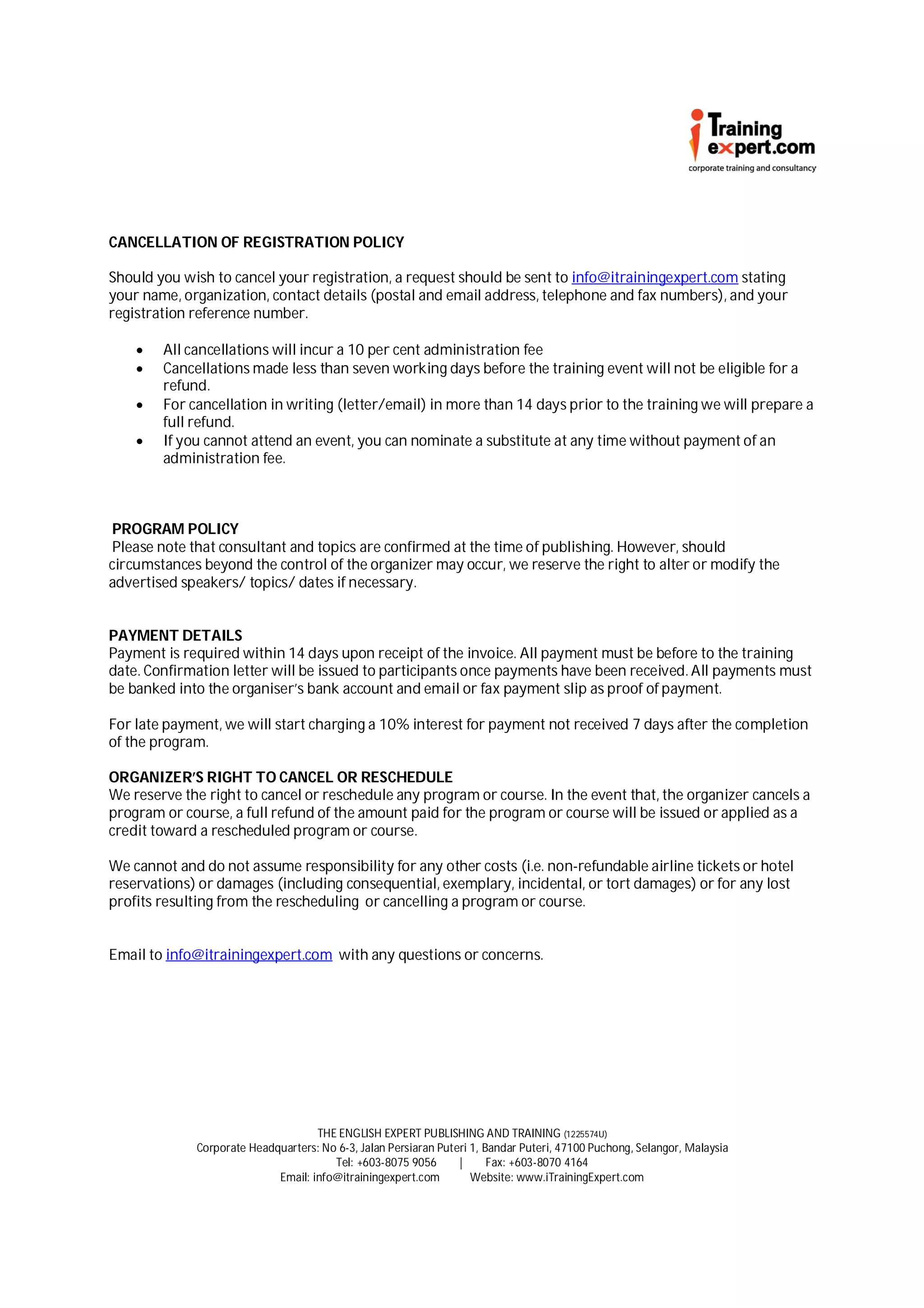 Hirarc public program_course_brochure by i_trainingexpert | PDF