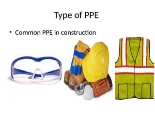 Hazard Identification & Risk Assesment in Construction Sector | PPTX