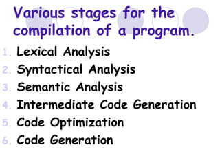 How a Compiler Works ? | PPT