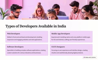 Hire Developers in India - A Complete Guide | PPT