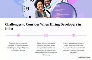 Hire Developers in India - A Complete Guide | PPT