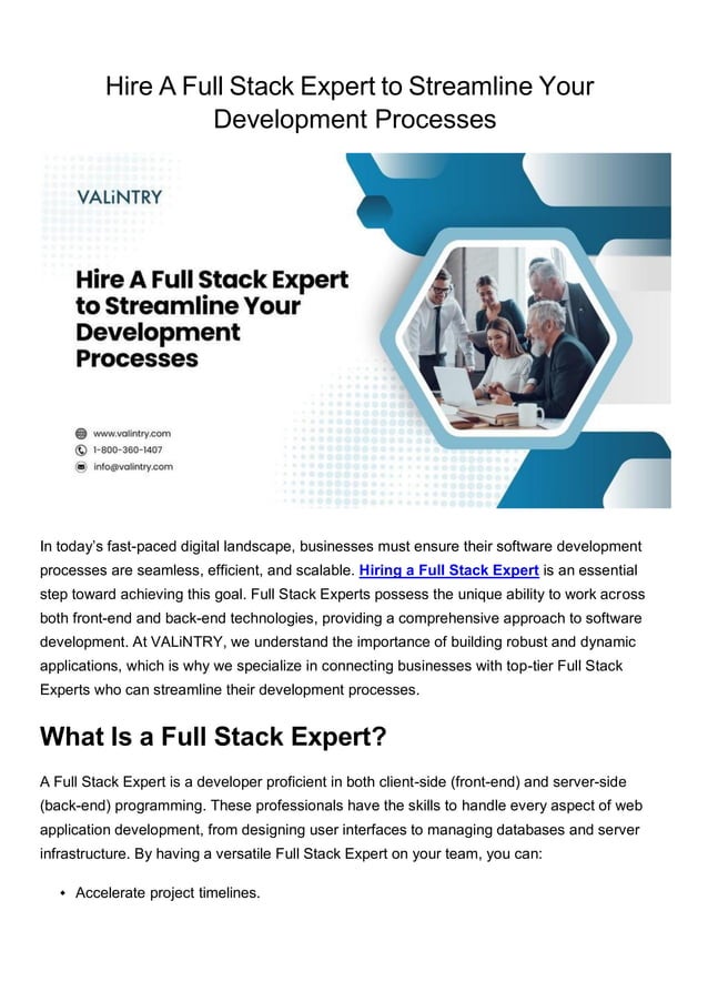 Hire A Full Stack Expert To Streamline Your Development Processes.pdf