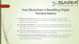 Hire blockchain developer | PPTX | Information Services Industry | Industries