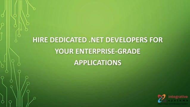 Hire Dedicated .NET Developers for your Enterprise-grade Applications.pptx Hire Dedicated .NET Developers for your Enterprise-grade Applications.pptx