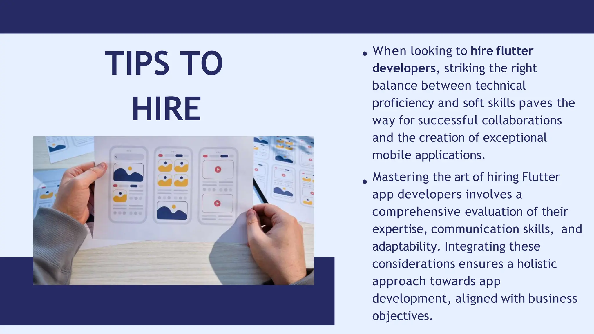 Hire Dedicated Flutter Developers | PPT